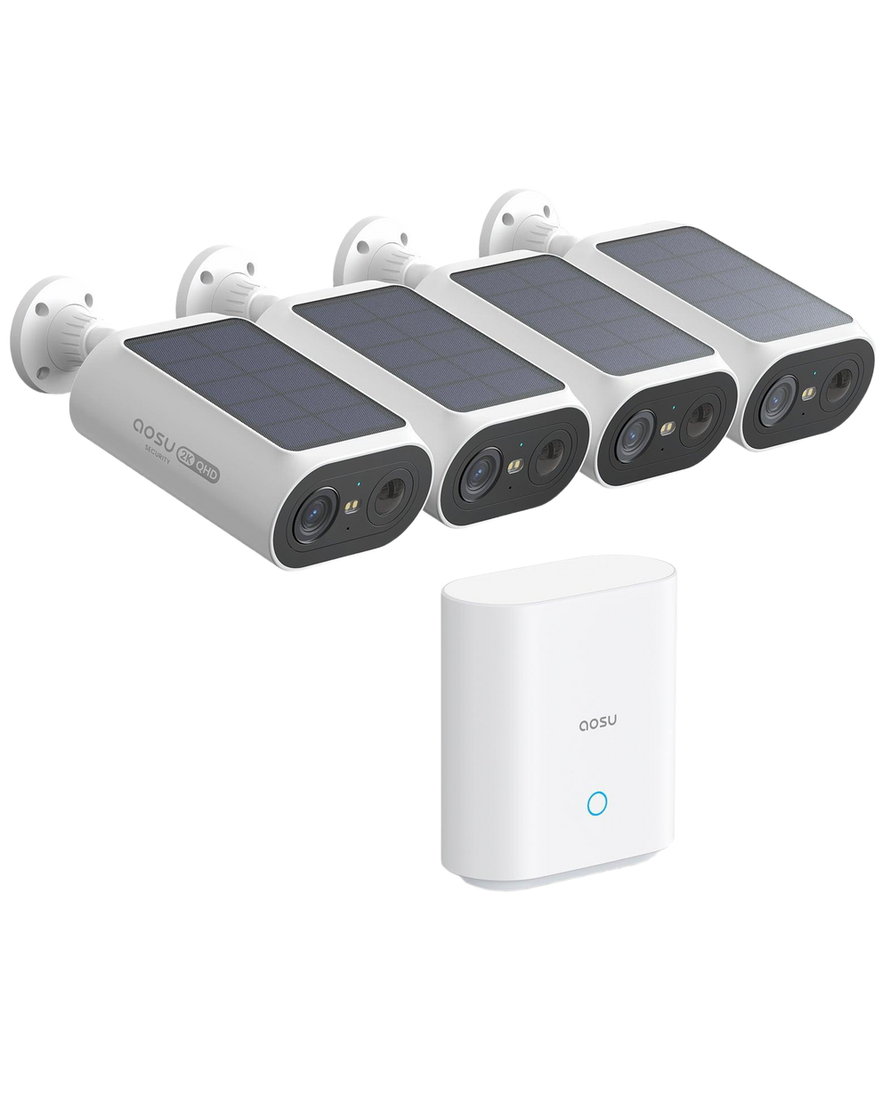 SolarCam D1 Classic Kit | Solar Powered Home Security System | aosu
